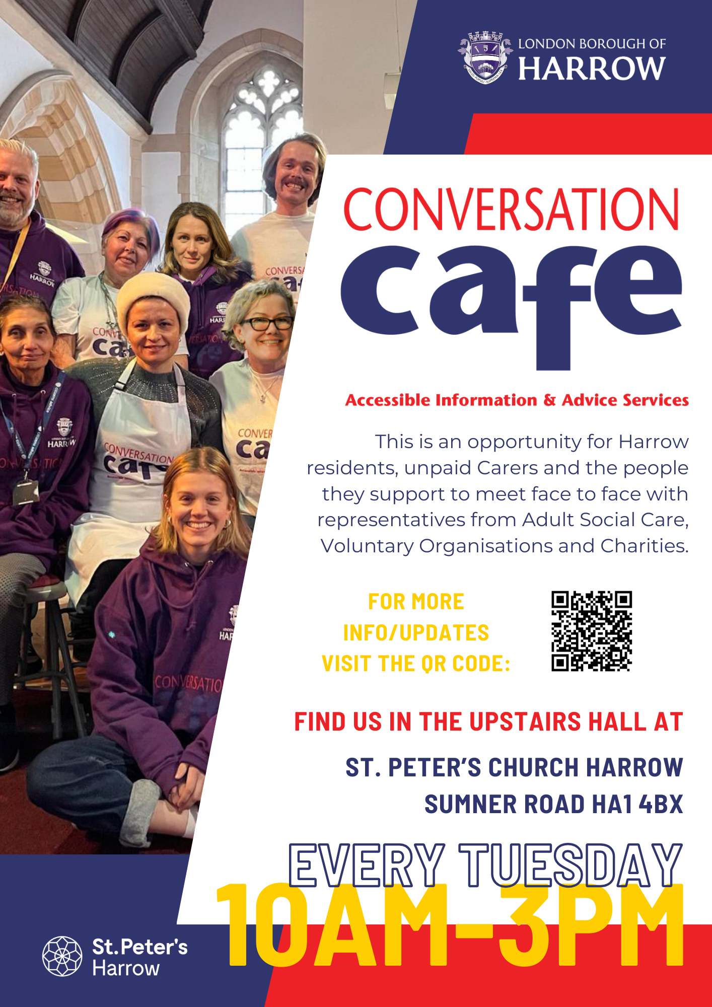 Conversation Cafe for Harrow Residence – Kenton Clinic