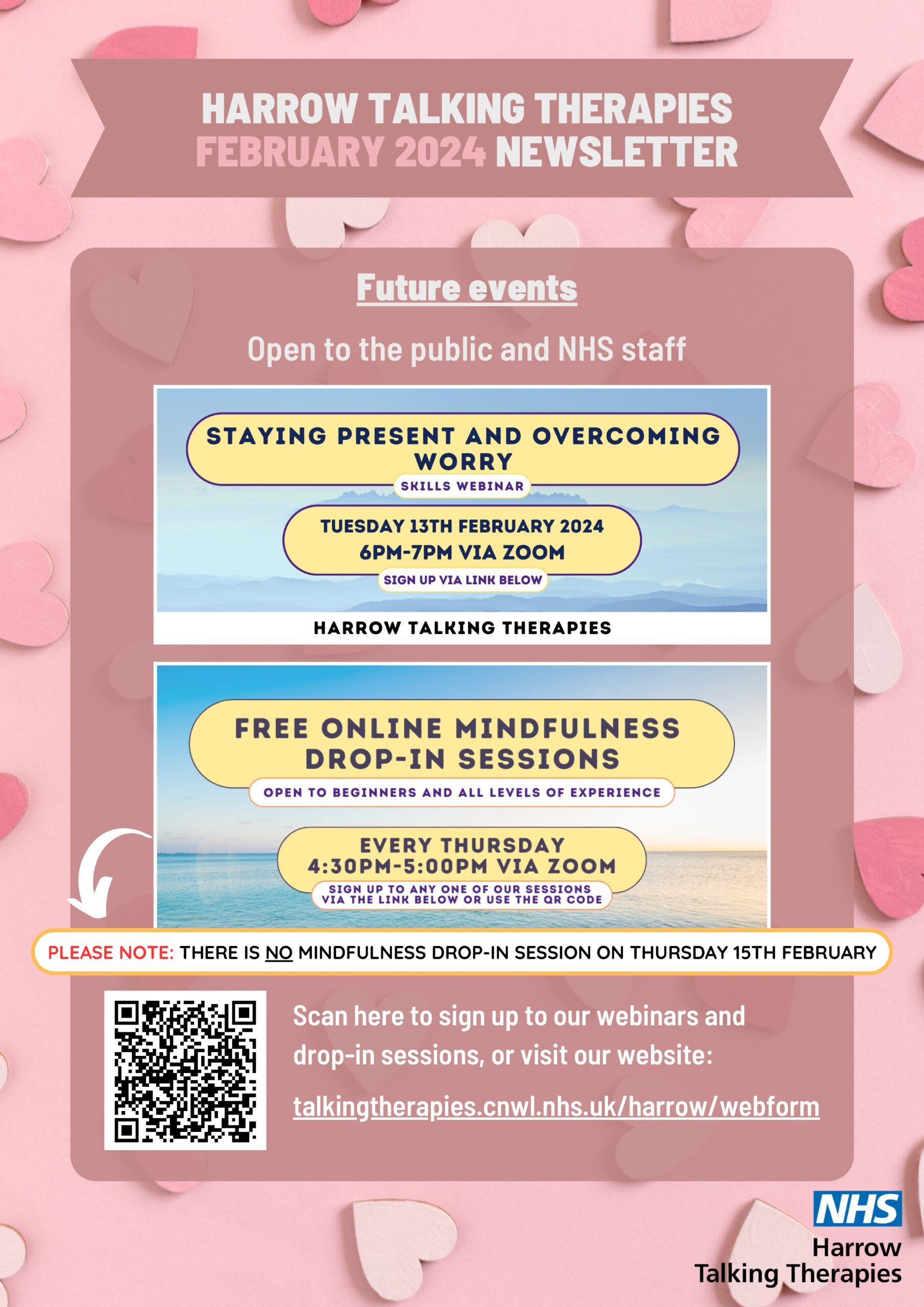 Harrow Talking Therapies January,2024 Newsletter – Kenton Clinic